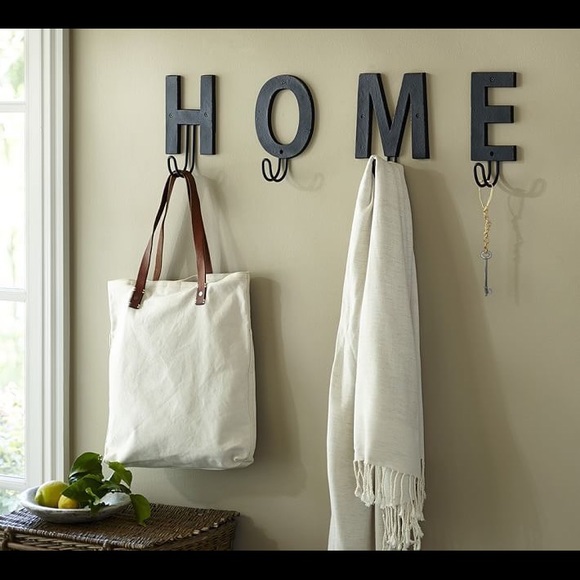 Pottery Barn | Accents | Alphabet Hooks | Poshmark